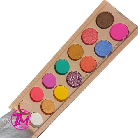 Paleta 14 Sombras Sarah Beauty Modelo B Tudo De Maquiagem