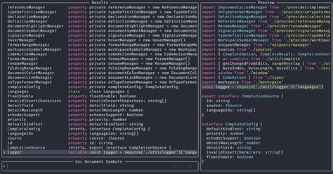 Github Fannheyward Telescope Coc Nvim Coc Nvim Integration For