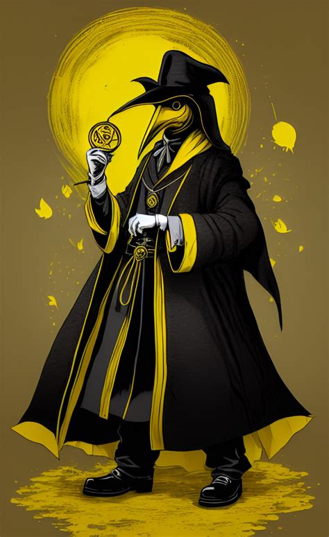 The Yellow Plague Doctor By Drken7 On Deviantart