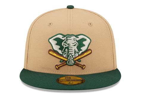 New Era X Lids Hd Oakland Athletics Classic Camel 2022 59fifty Fitted Cap