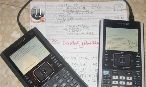 Ti Planet Ti Nspire S Lections Programmes Bac News Ti Nspire