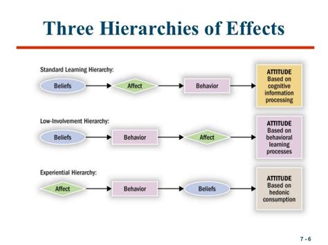 Learning Process Marketing Models Hierarchy