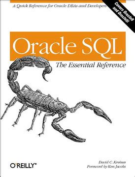CREATE DROP SYNONYM Oracle SQL The Essential Reference Book