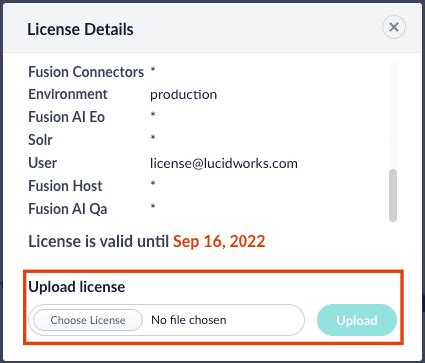 Licensing For Experience Optimizer Lucidworks Documentation