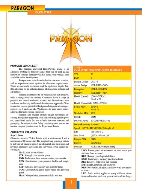 Paragonhdlsecondeditionquick Startguide Pdf