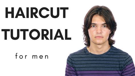 Shaggy Mens Haircut Tutorial Ami Solano