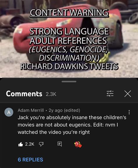 Found One In A Yt Comment Section Rcharacterarcs