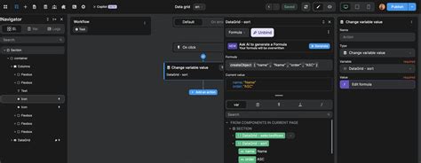 How To Sort A Datagrid In Weweb How Do I WeWeb Community