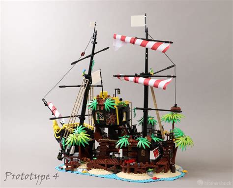 Lego Ideas 21322 Pirates Of Barracuda Bay Prototype 4 The Brothers