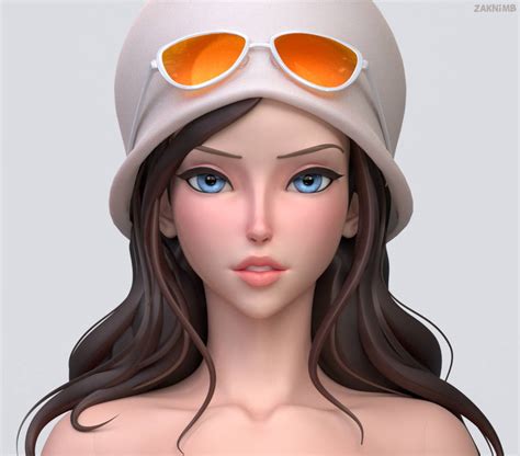 Nico Robin Face By Zaknimb On Deviantart