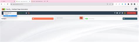 SyncQ HubSpot Sage Accounting Sync Automation