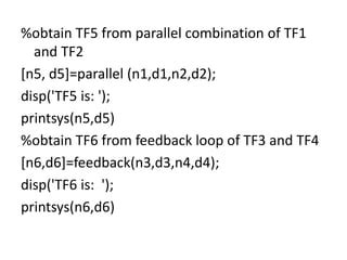 Control System Concepts By Using Matlab Ppt