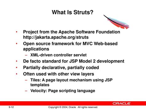 controlling an application with struts ppt download