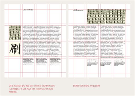 Each Rectangle In This Grid Is A Module A Modular Grid Is Used When