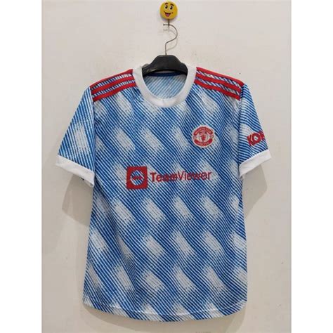Jual Baju Bola Manchester Utd MU Away Putih Shopee Indonesia