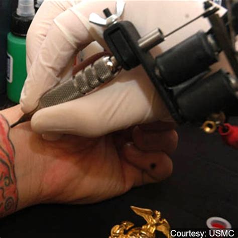 Red Tattoo Ink Fade