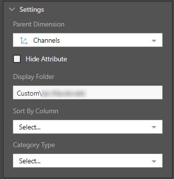 Custom Column Settings