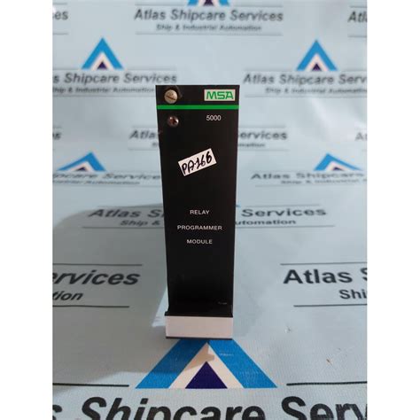 MSA 483471 RELAY PROGRAMMER MODULE 5000 D482536 REV 4 Atlas Shipcare