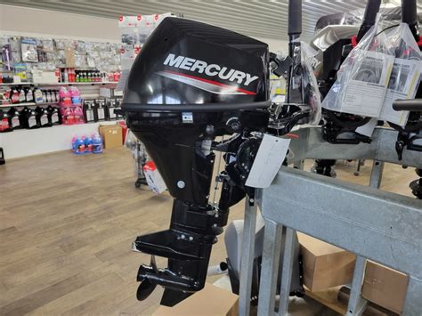 TRAILERWORLD Mercury HP Stroke Tiller Outboard Motor Short Shaft