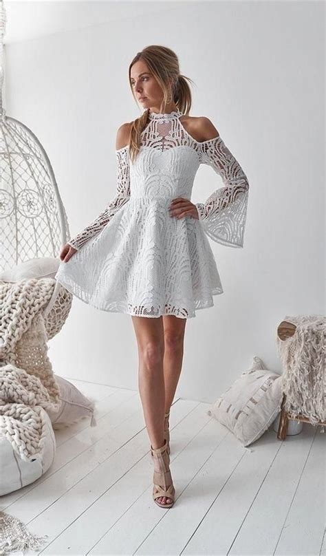 Одежда и Луки для Книг/Фанфиков | White homecoming dresses, Lace ...