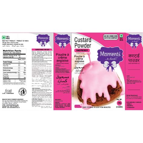 Custard Powder Raspberry Vidhata Impex