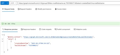 error when creating 365 group microsoft qanda