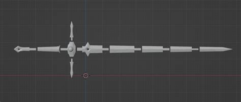 Stl File Travelers Original Swords Aether And Lumine Genshin