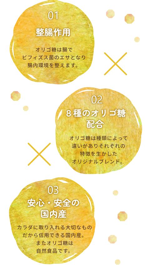 金のオリゴ糖｜上質なオリゴ糖をお探しの方へ｜オリゴ糖専門店おりご屋 Origoya
