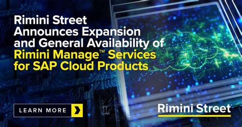 Rimini Street On Linkedin Rimini Street Announces Expansion And General Availability Of Rimini…