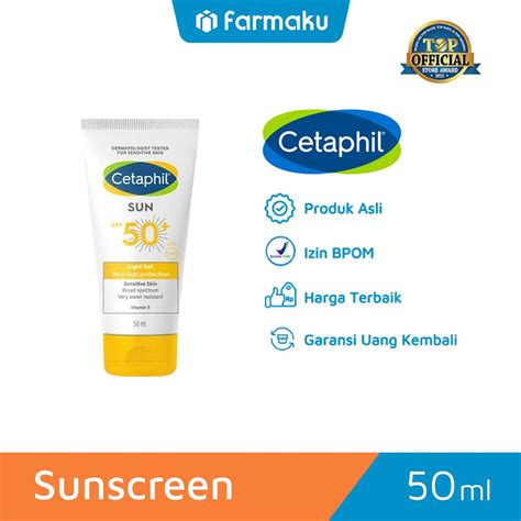 Cetaphil Hybrid Sunscreen Spf 50 Light Gel 50 Ml Farmaku