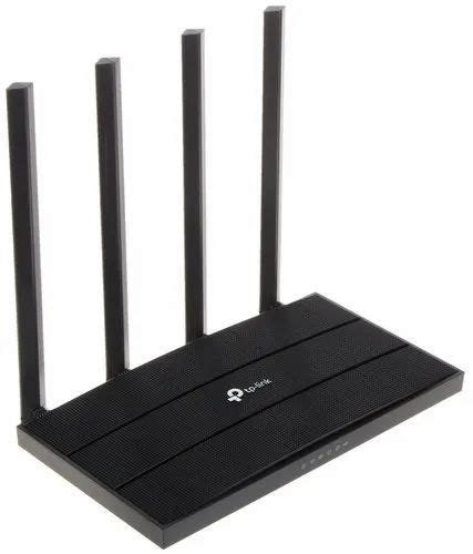 Black TP Link Archer C U AC Wireless MU MIMO Gigabit Router At Piece In Jamshedpur