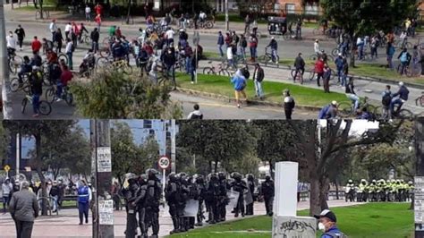 Protestas En Bogotá Paralizan La Movilidad En Cinco Puntos De La Ciudad
