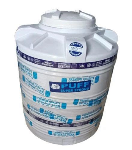 1000L White LLDPE Water Tank At 5200 Piece In Jaunpur ID 24729304355