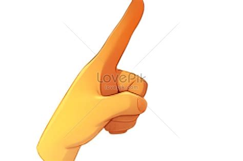 위쪽을 가리키는 손가락 일러스트 무료 다운로드 Lovepik