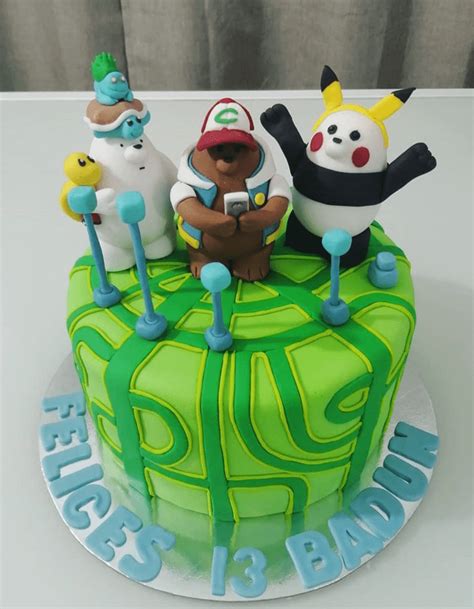 Fondant Birthday Cake Ideas Images Pictures