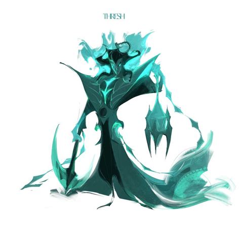 Artstation Thresh Evan Jiang In 2025 League Of Legends League Lol