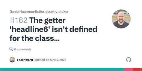 the getter headline6 isn t defined for the class texttheme · issue