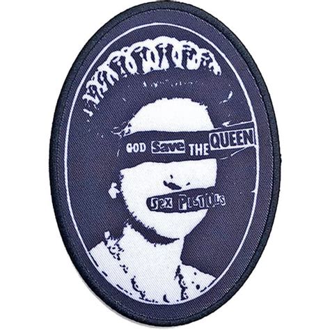 The Sex Pistols Standard Patch God Save The Queen Cdon