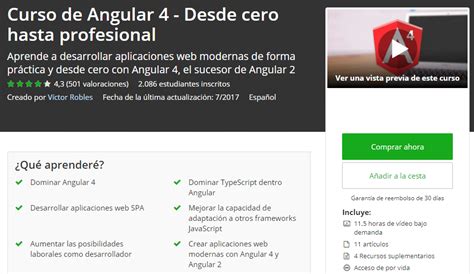 Especial Alumnos En El Curso De Angular Victor Robles