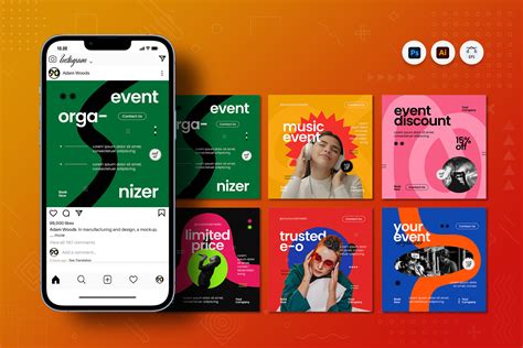 Event Instagram Post Graphic By FannanStudio Creative Fabrica