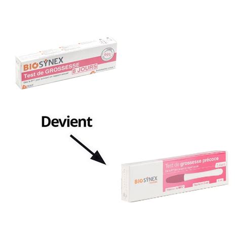 Biosynex Test De Grossesse 8 Jours Après Le Rapport Sexuel