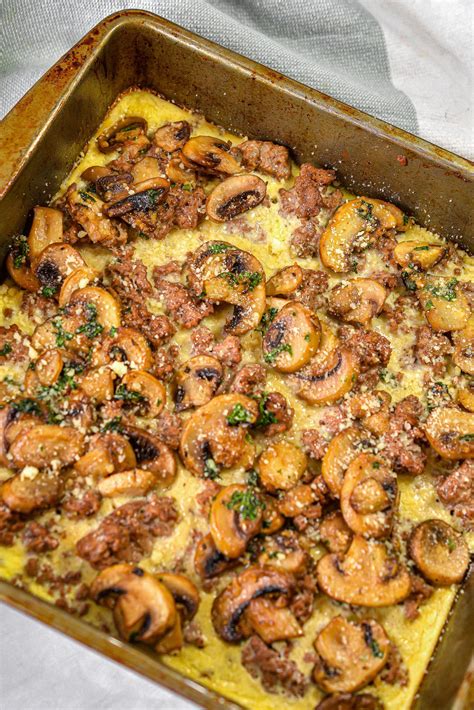 Delicious Mushroom Bake Recipe