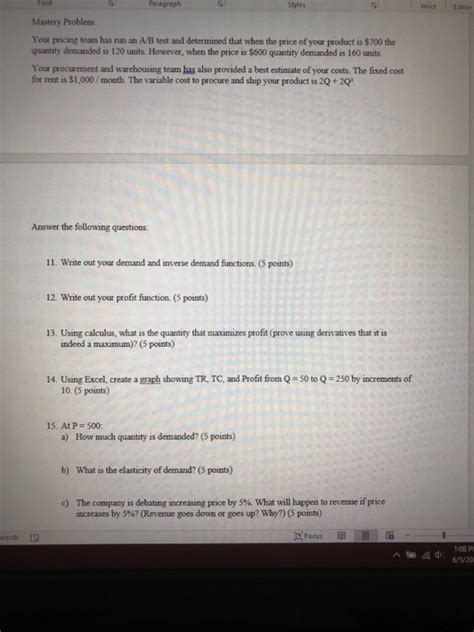 solved voice editor font paragraph styles mastery problem