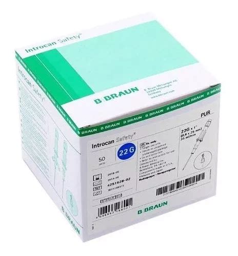 Cateter Intravenoso Periférico Introcan Safety Gx B Braun Parcelamento sem juros
