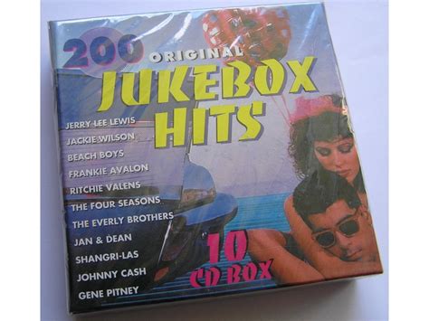 10 Cd Box 200 Original Jukebox Hits Játymy