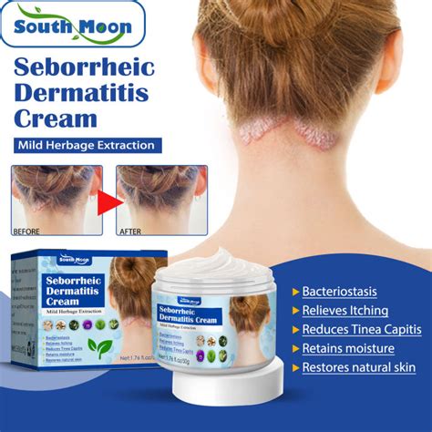 Natural Herbal Seborrheic Dermatitis Cream Scalp Treatment Psoriasis