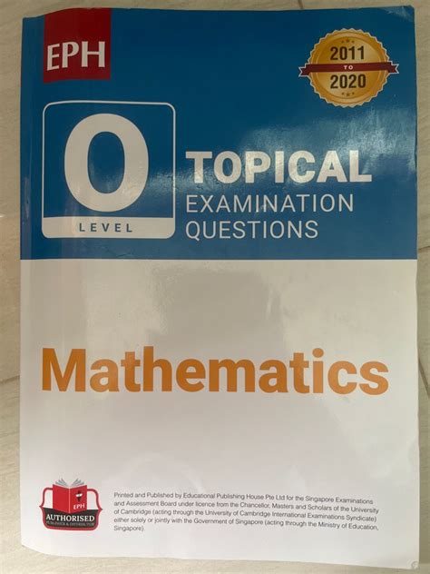 Emath O Level Topical Hobbies And Toys Books And Magazines Assessment Books On Carousell