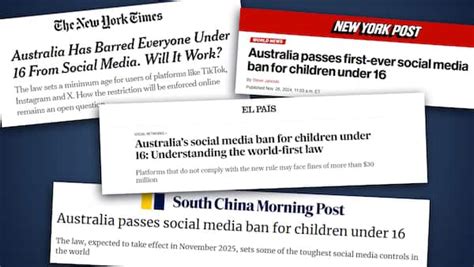 How The World Reacted To Australias Social Media Ban Get The Popcorn