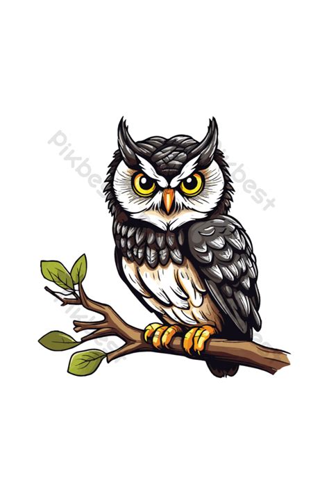 Owl Clip Art Vector Png Images Eps Free Download Pikbest