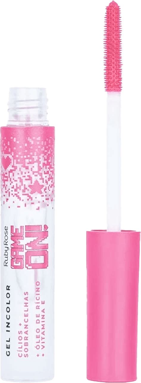 Gel Para Cílios E Sobrancelhas Ruby Rose Game On Beleza Na Web